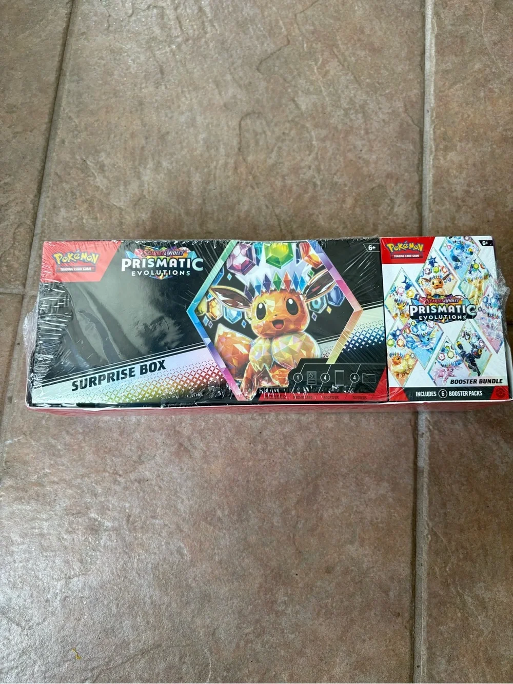 Pokemon | Other | Pokemon Prismatic Evolutions Surprise Box Black Red ...